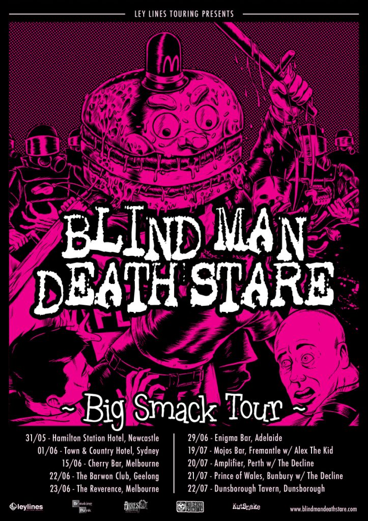 BLIND MAN DEATH STARE // Announce National Winter Tour - Hysteria Magazine