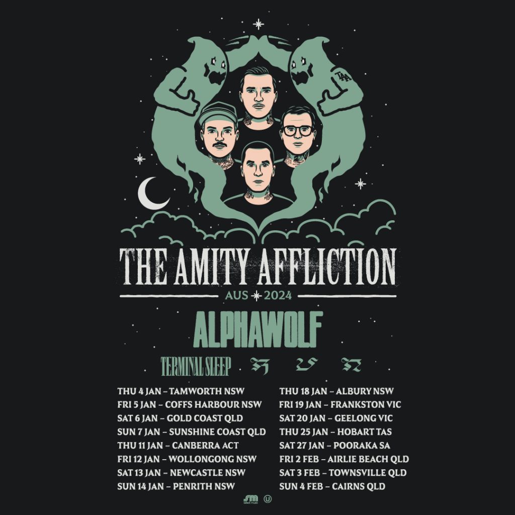 THE AMITY AFFLICTION // Announce Regional Australian Tour - Hysteria ...